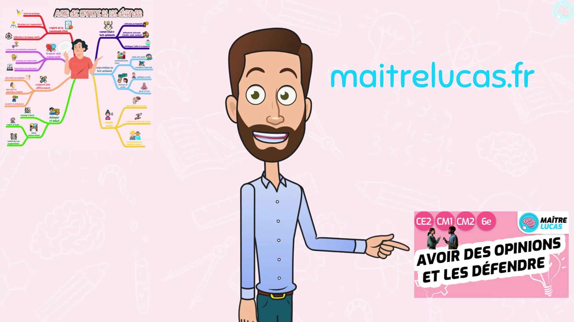 Avoir des opinions et les défendre CE2 CM1 CM2 - Maître Lucas