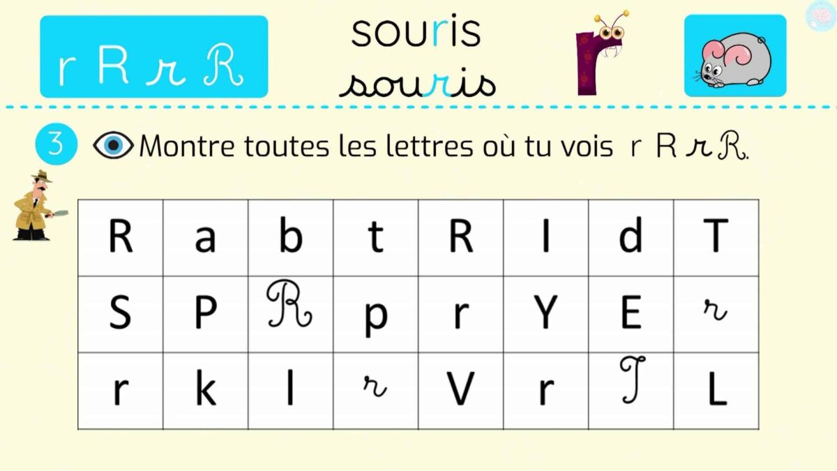 Le son r [r] le prononcer et le reconnaître CP - Maître Lucas