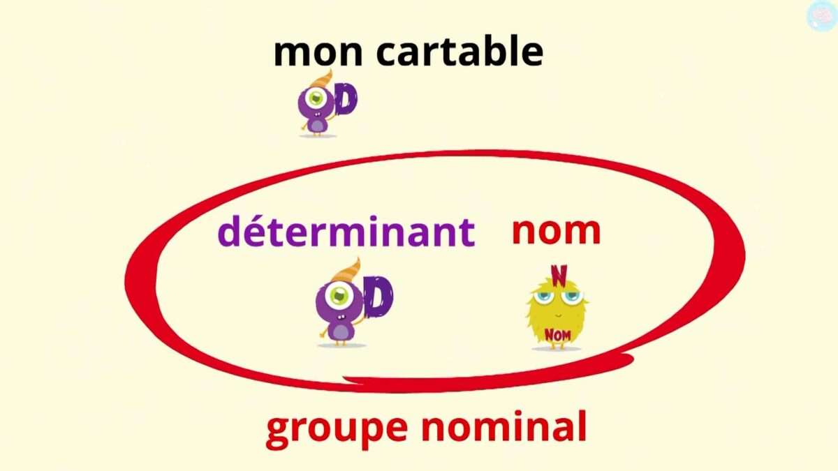 Les déterminants, comment les utiliser CM1 CM2 - Maître Lucas