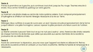 Lire un texte injonctif pour CM1 CM2 - Maître Lucas