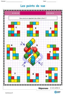 Points de vue, 14 fiches CP CE1 CE2 CM1 CM2 - Maître Lucas
