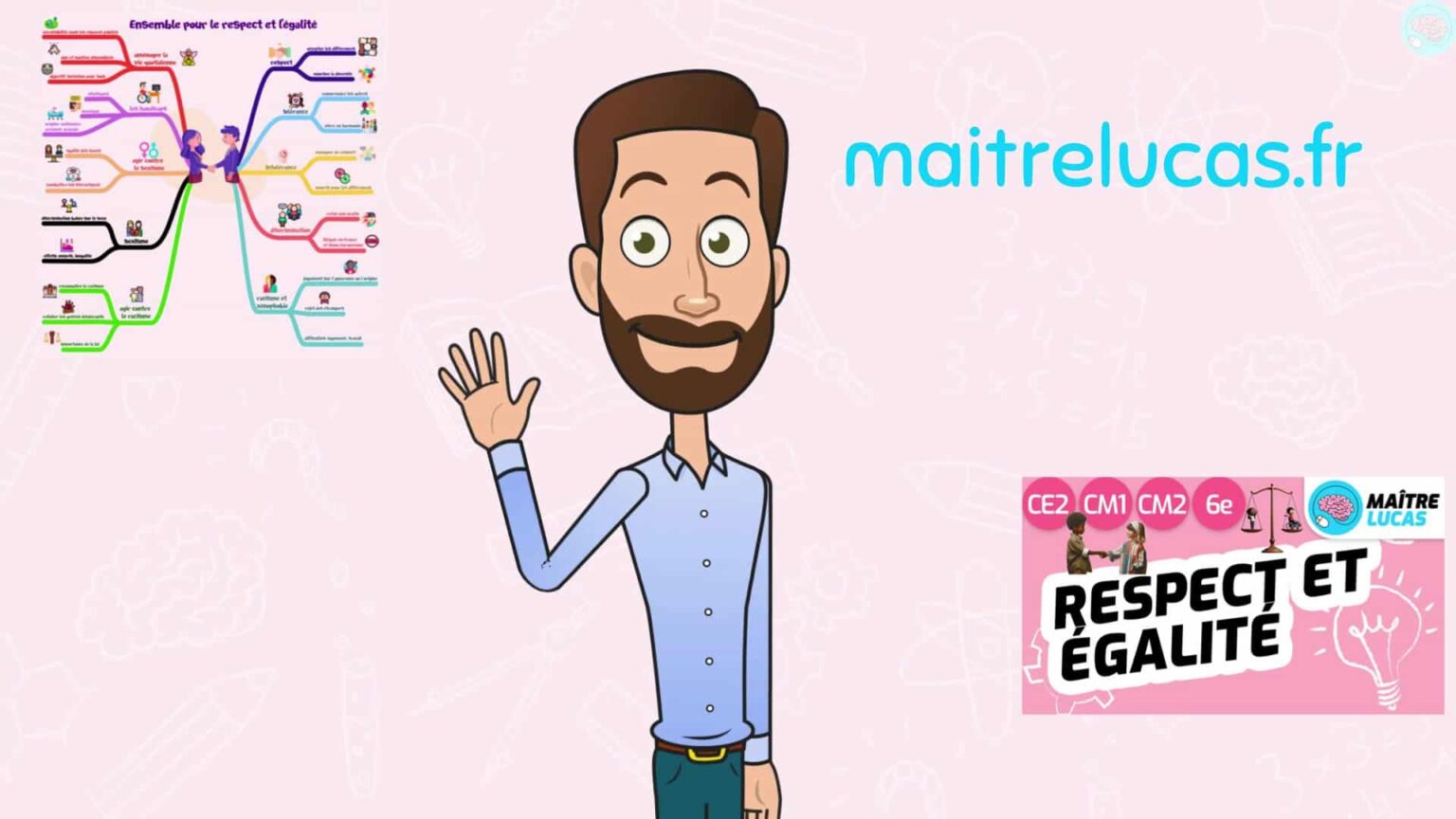 Respecter autrui, égalité et tolérance CE2 CM1 CM2 - Maître Lucas