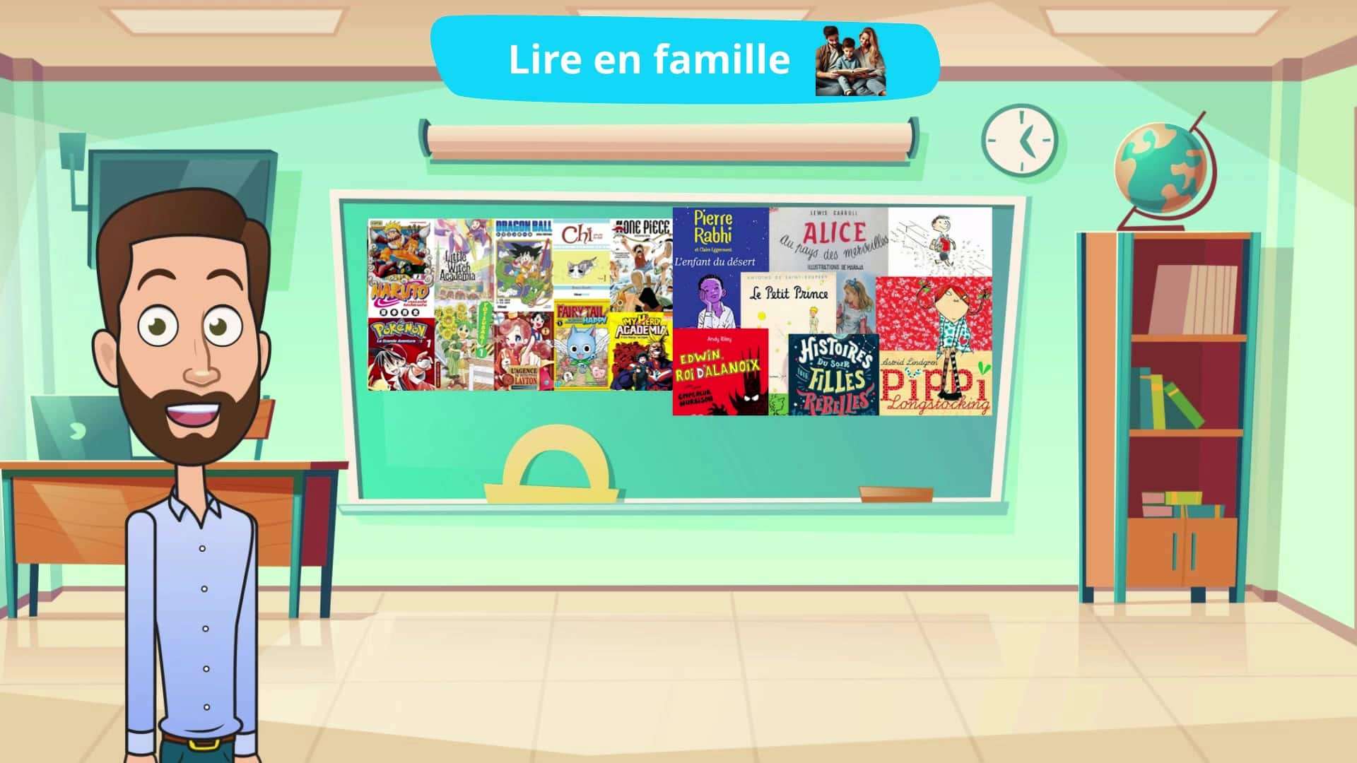 Lecture en famille pour CP CE1 CE2 CM1 CM2 - Maître Lucas